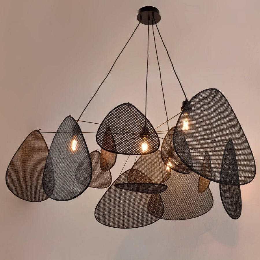 Suspension screen XXL cannage noir – Pigments